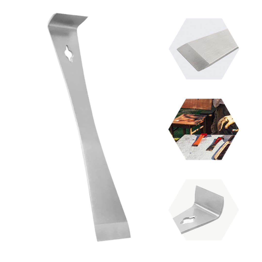 Stainless Steel Hive Scraper Tools – Beekeeping Equipment Bee Hive Hand ...