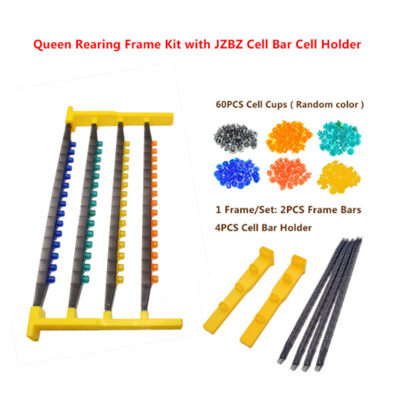 Beekeeping Supplies Bee Queen Rearing Frame Kit Including Queen Cell ...